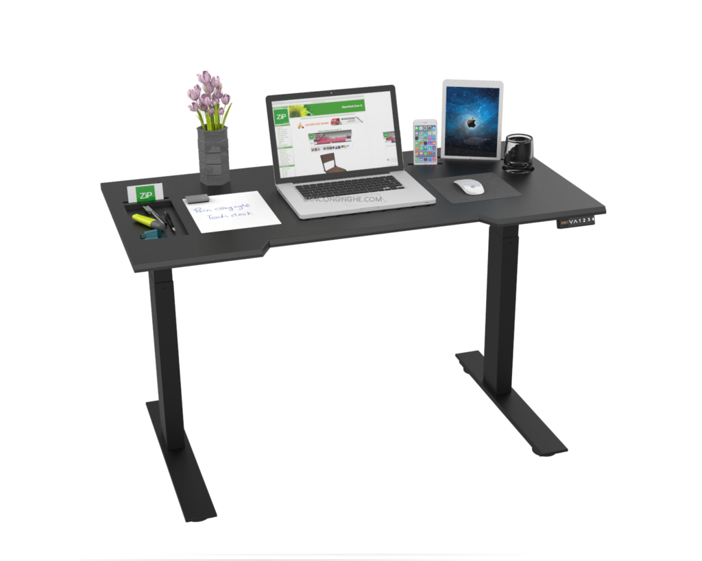 TECHDESK PRO BLACK – SMARTDESK | Smartdesk Việt Nam | Cung cấp Smartdesk uy tín nhất Việt Nam